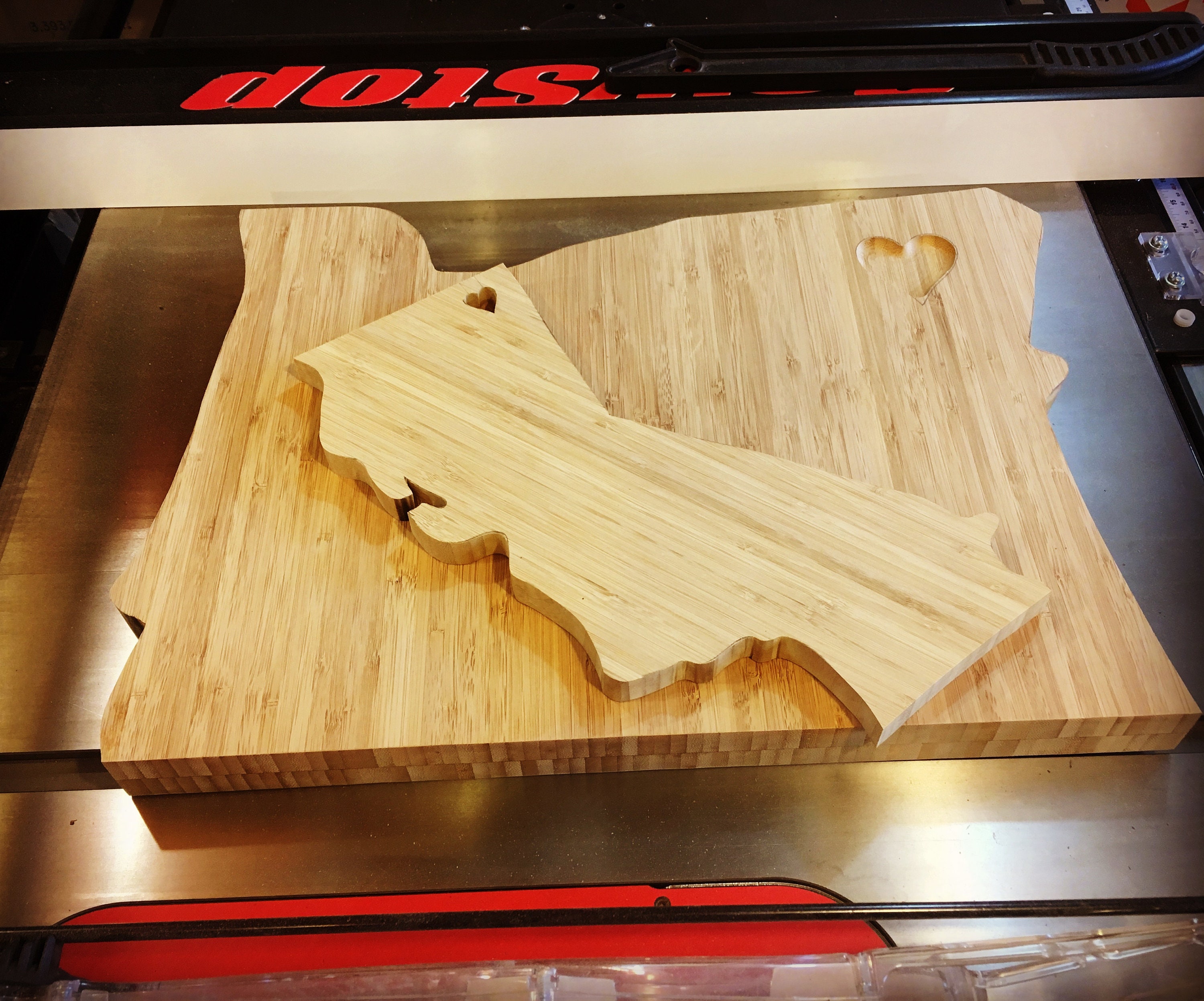 Custom Made to Order Handmade California State Cutting Boards | Etsy