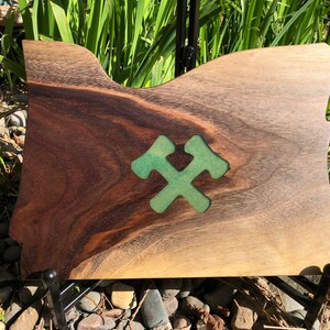 Custom Made to Order Crossed Axe Board - Etsy