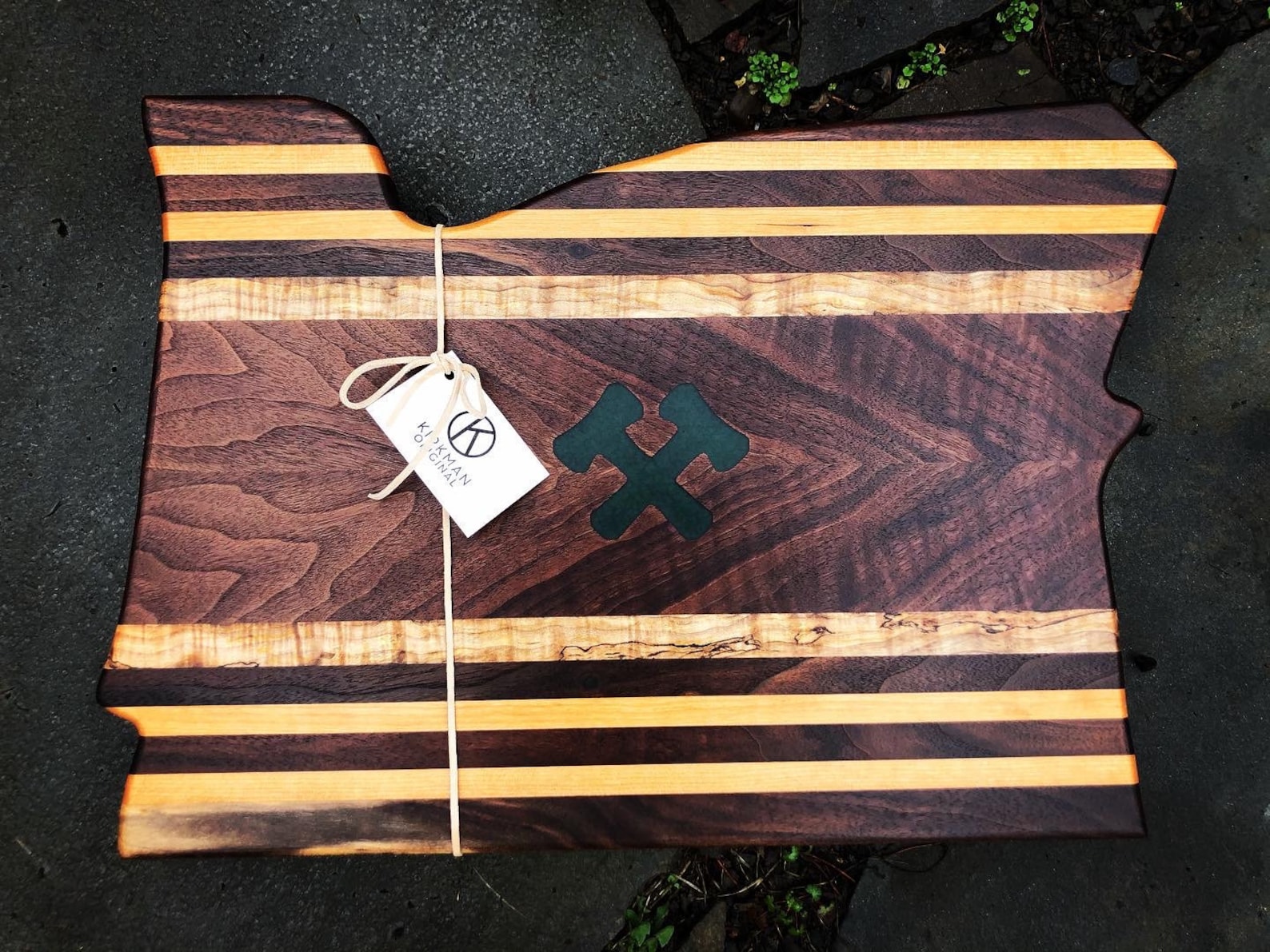 Custom Made to Order Crossed Axe Board - Etsy