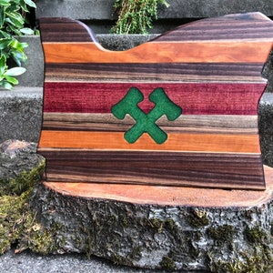 Custom Made to Order Crossed Axe Board - Etsy