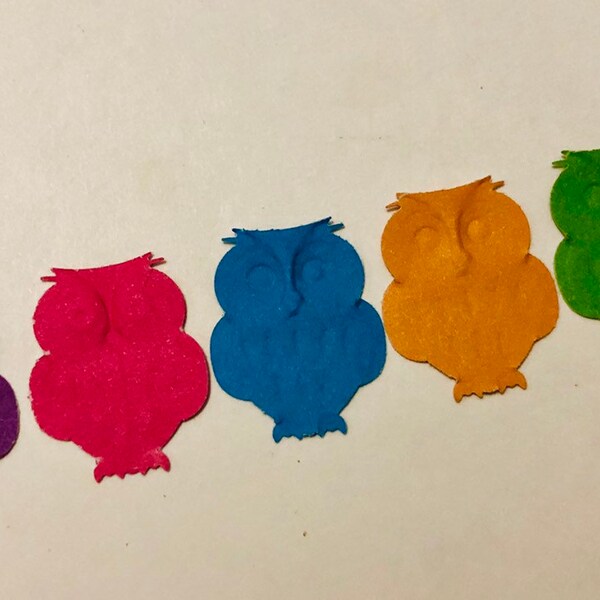 Owl Confetti - Etsy
