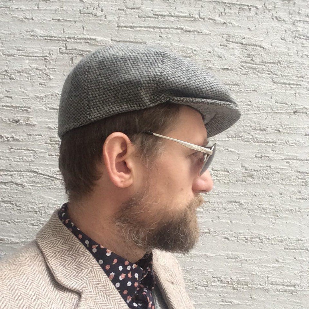 Classic Irish Cap, Men's Tweed Hat, Brian Johnson Cap, Peaky Blinders ...
