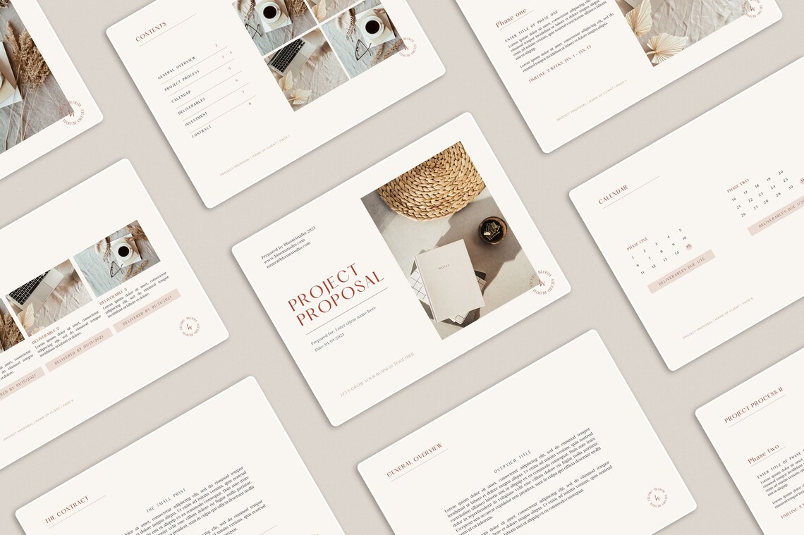 Project Proposal Client Onboarding Client Welcome Kit - Etsy