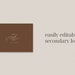 Pre-made Brand Logo Submark Brandboard Business Cards - Etsy