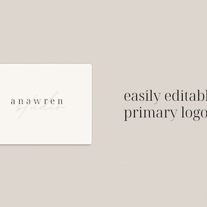 Pre-made Brand Logo Submark Brandboard Business Cards - Etsy