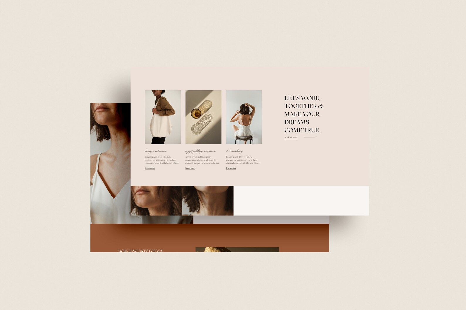 Canva Website Template Canva Template Canva Theme - Etsy