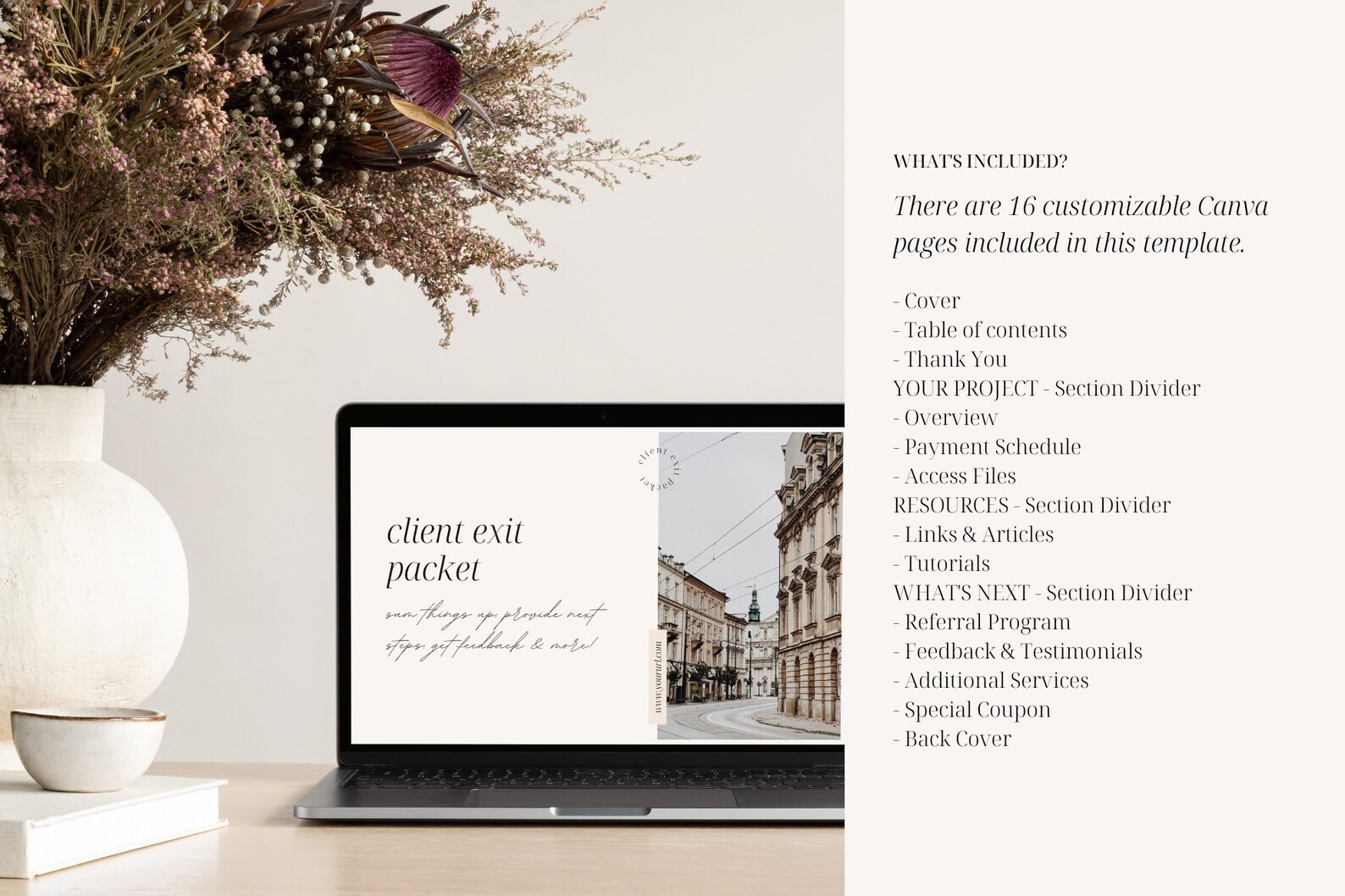 Client Exit Packet Canva Template Business Template - Etsy