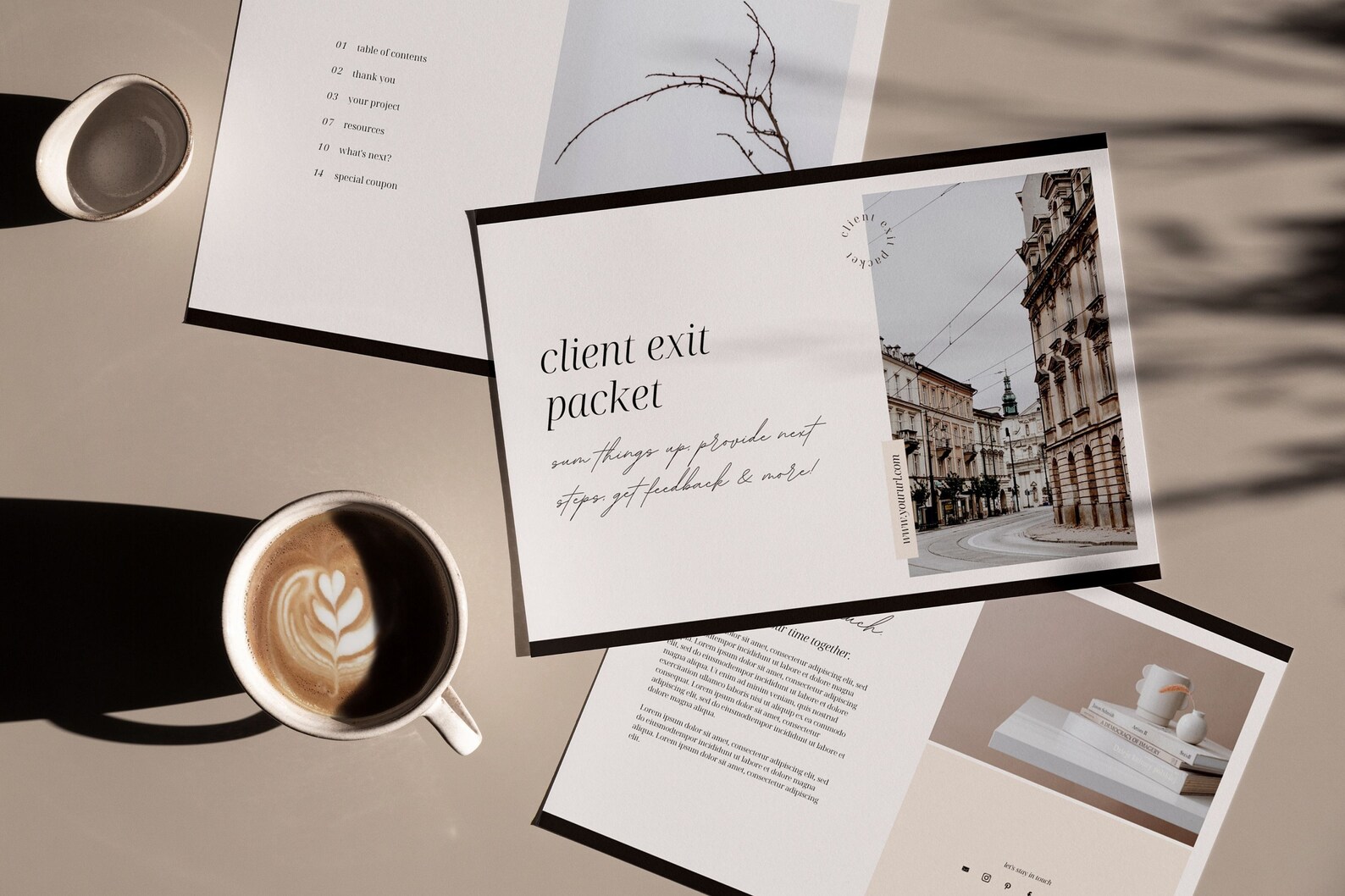 Client Exit Packet Canva Template Business Template | Etsy