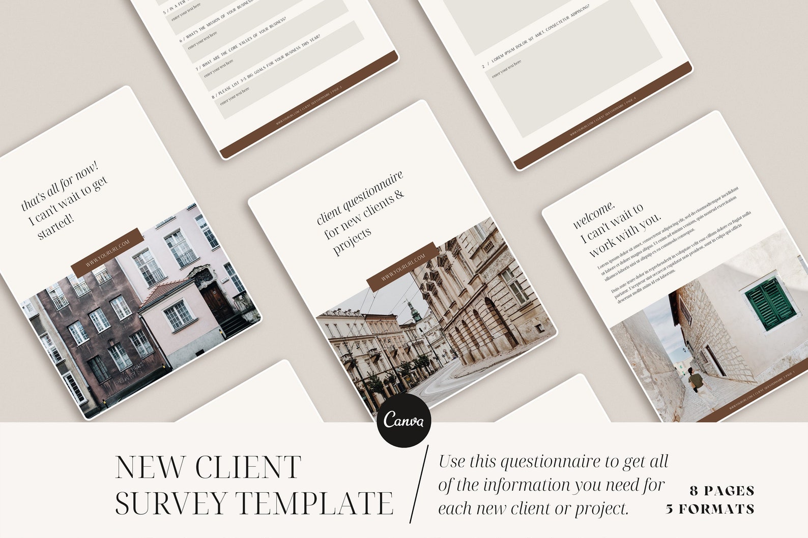 Client Questionnaire New Client Survey Template Branding - Etsy