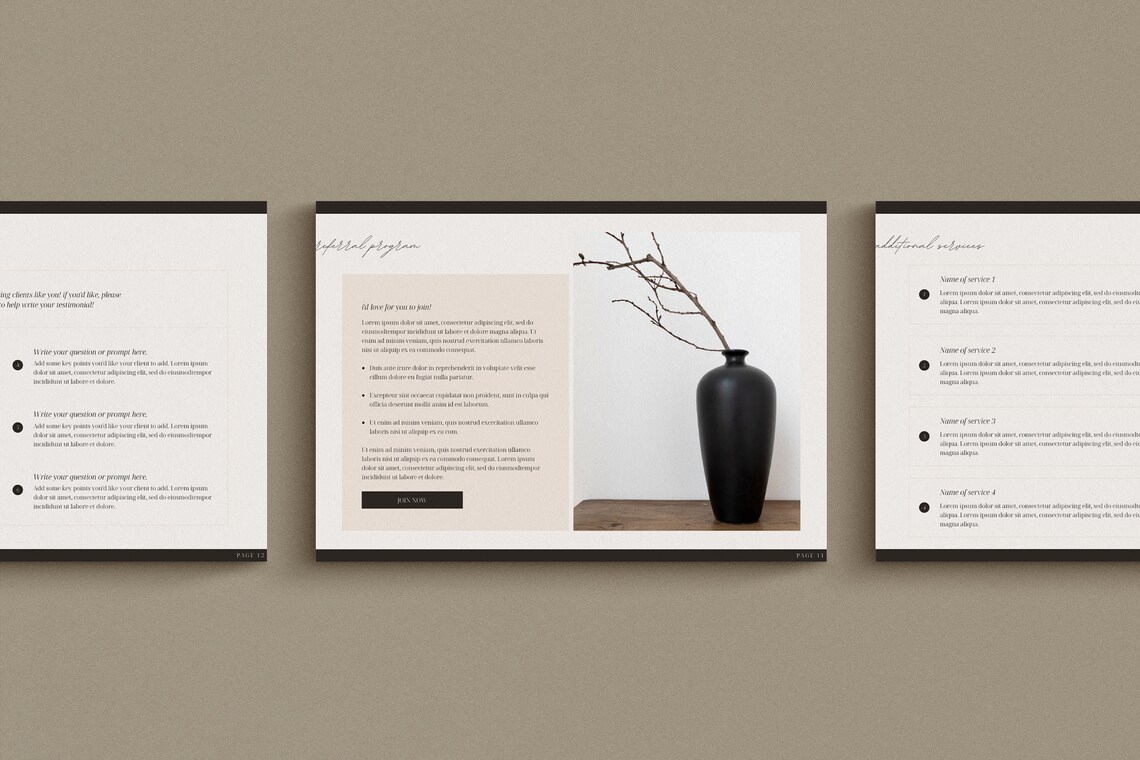 Client Exit Packet Canva Template Business Template | Etsy
