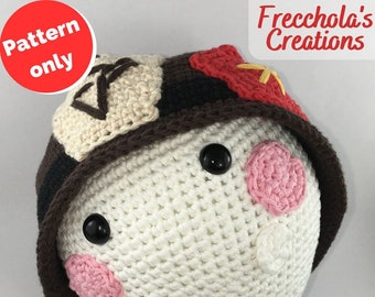 Genshin Impact: Boo Tao Crochet Pattern for Amigurumi Ghost - Etsy UK