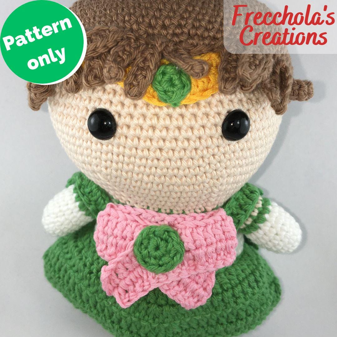 Sailor Jupiter Crochet Pattern PDF - Etsy