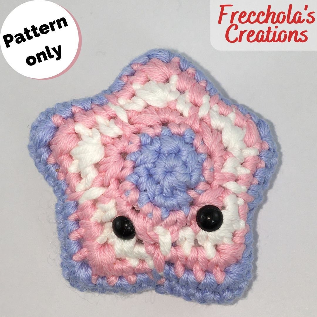 Transgender Flag Star Crochet Pattern PDF - Etsy
