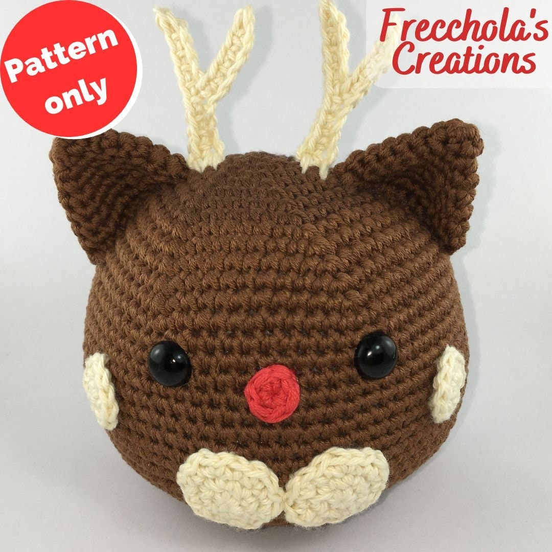 Rudolph Crochet Pattern PDF - Etsy