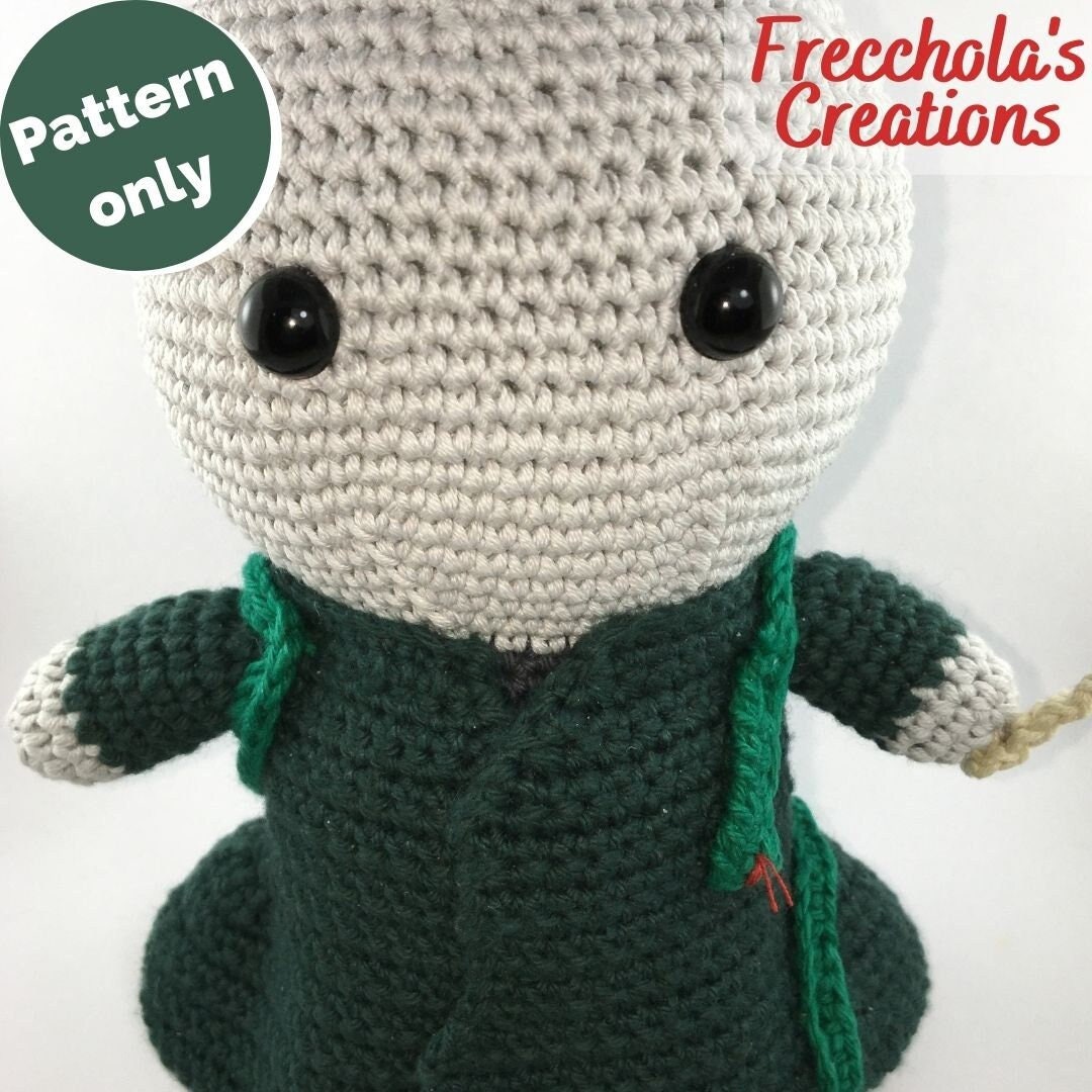 Lord Voldemort Crochet Pattern PDF - Etsy