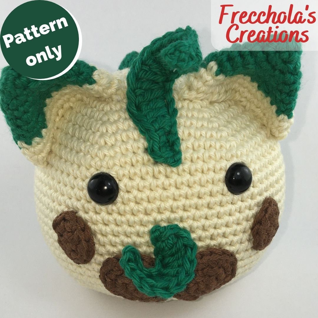 Leafeon Crochet Pattern PDF - Etsy
