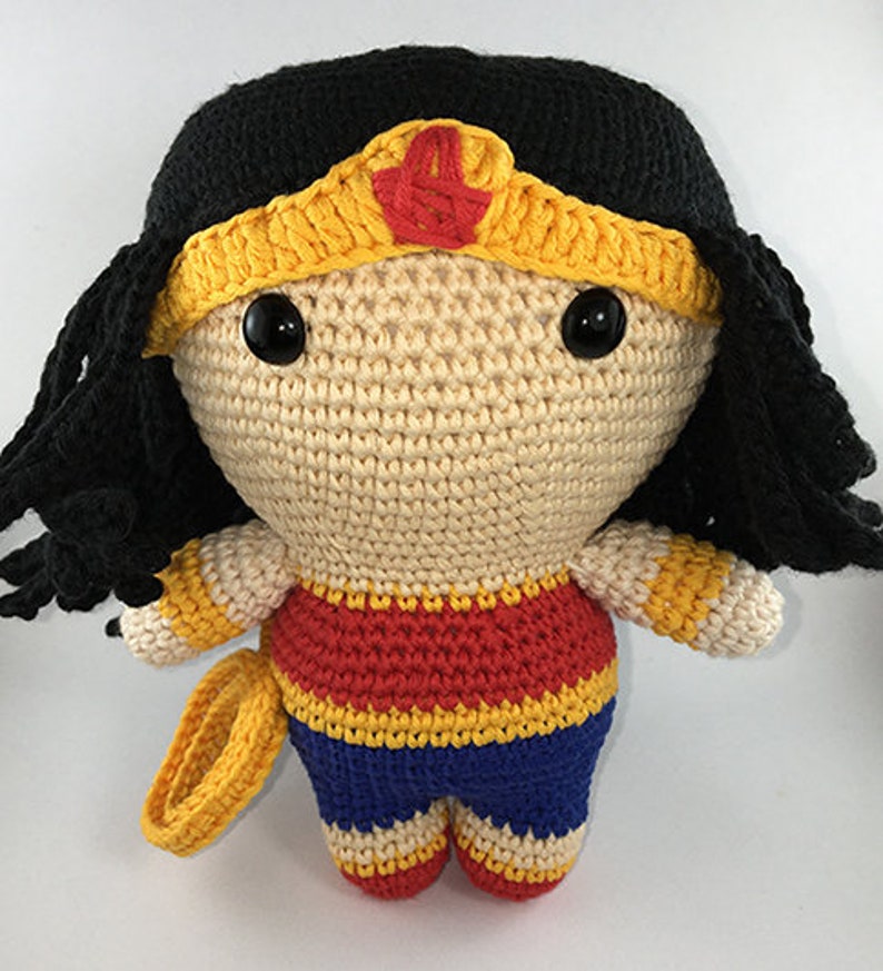 Wonder Woman Crochet Pattern PDF - Etsy