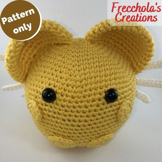 Cerberus kero-chan Crochet Pattern PDF - Etsy
