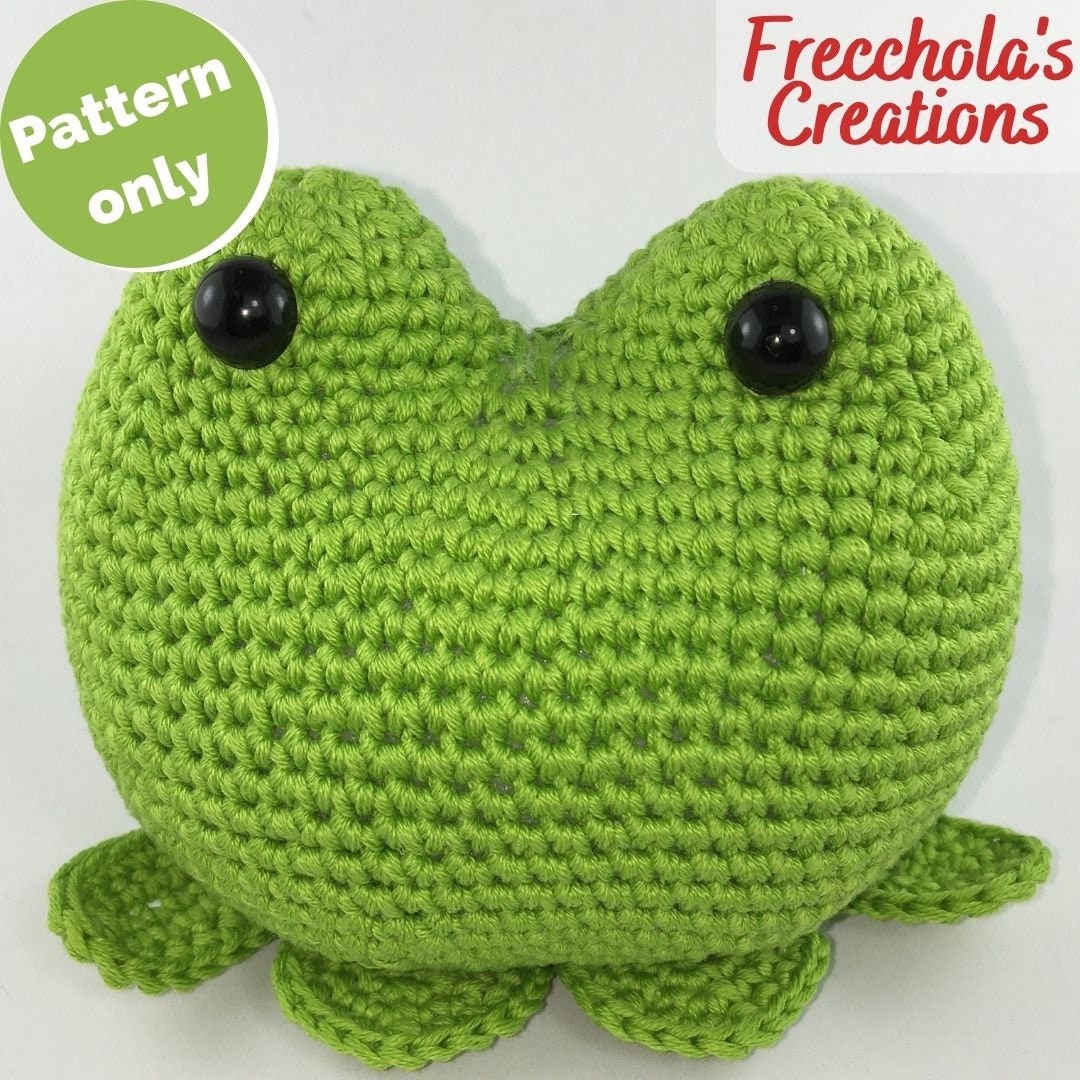 Frog Crochet Pattern PDF - Etsy