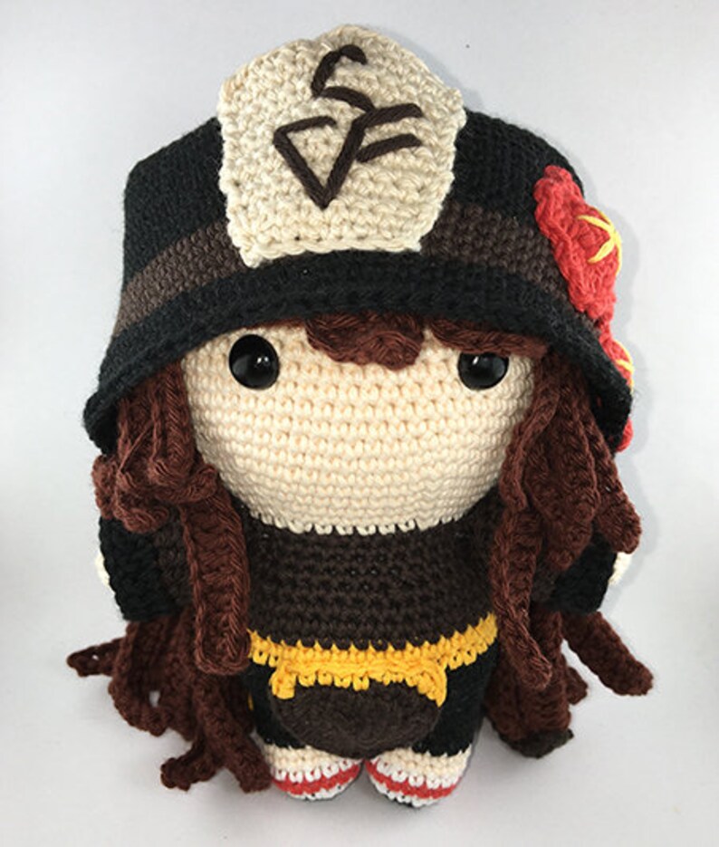 Hu Tao Crochet Pattern PDF - Etsy