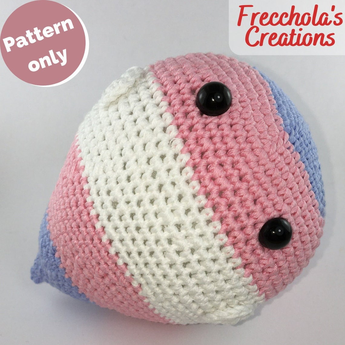 Transgender Flag Ghost Crochet Pattern PDF - Etsy