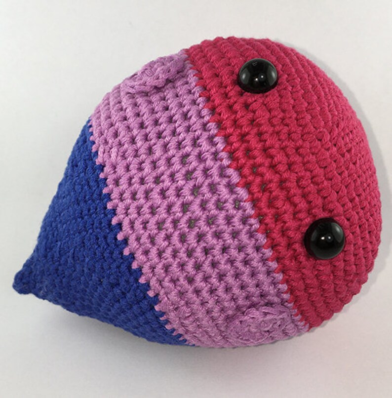 Bisexual Flag Ghost Crochet Pattern PDF - Etsy