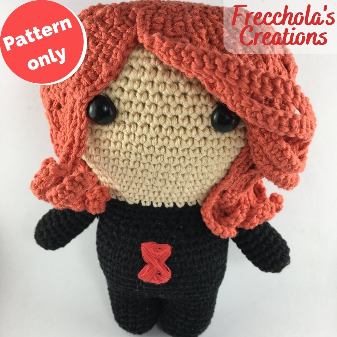 Black Widow Crochet Pattern PDF - Etsy
