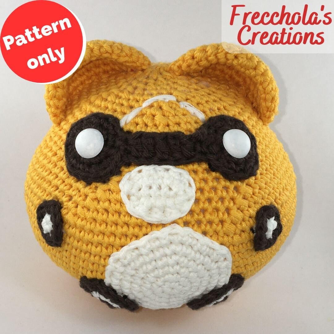 Guoba Crochet Pattern PDF - Etsy