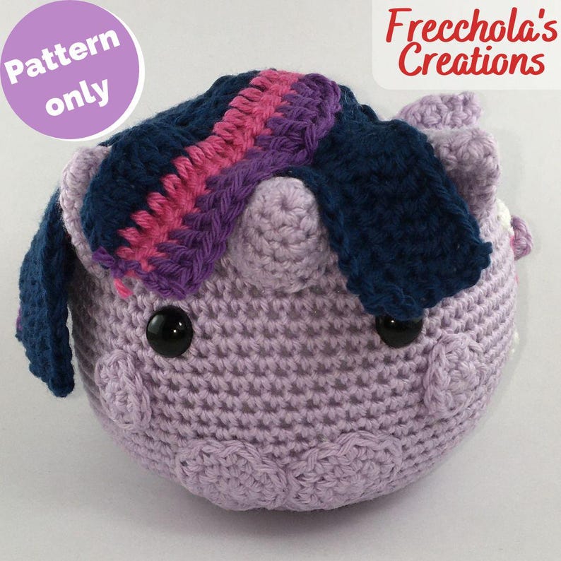 Twilight Sparkle Crochet Pattern PDF - Etsy