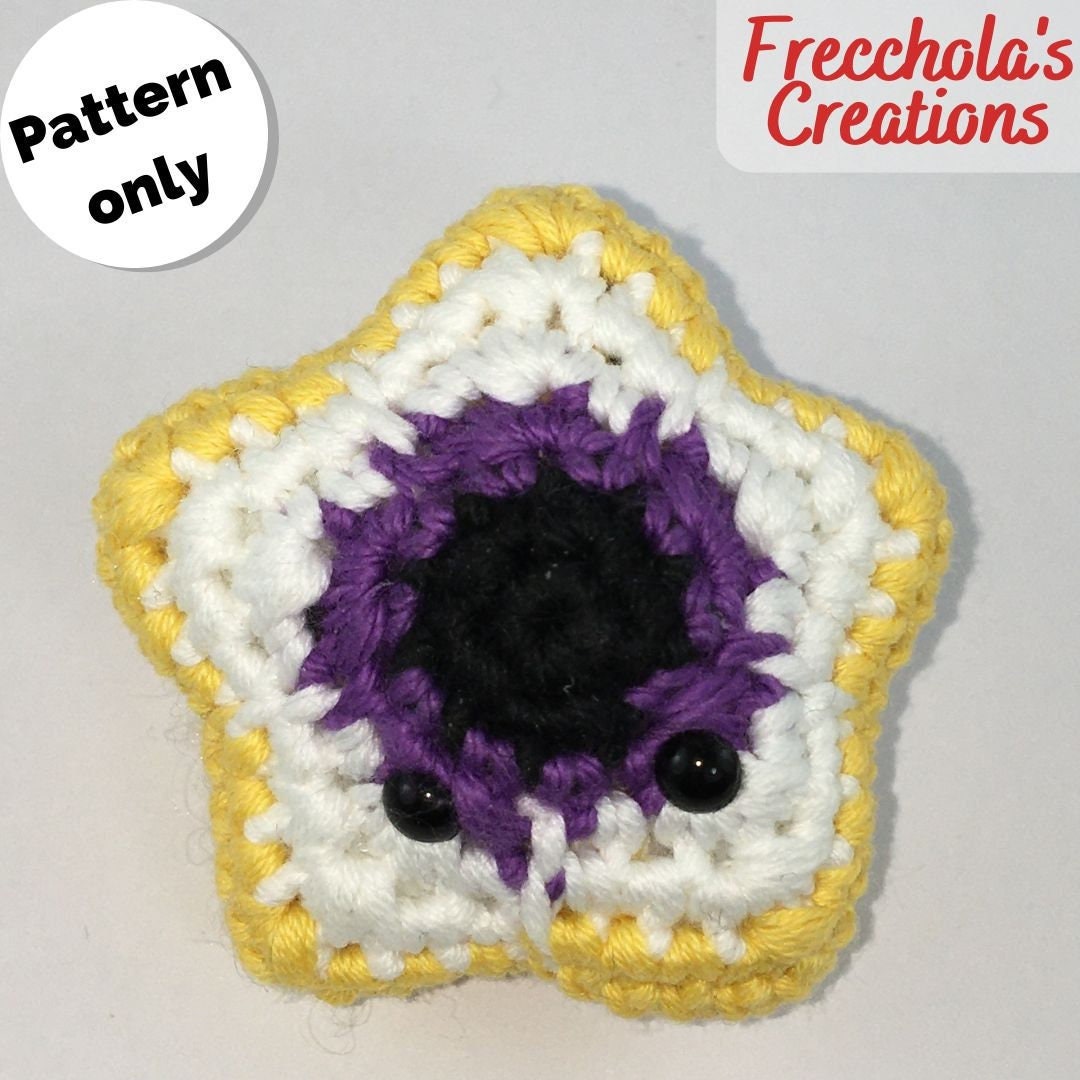 Non-binary Flag Star Crochet Pattern PDF - Etsy
