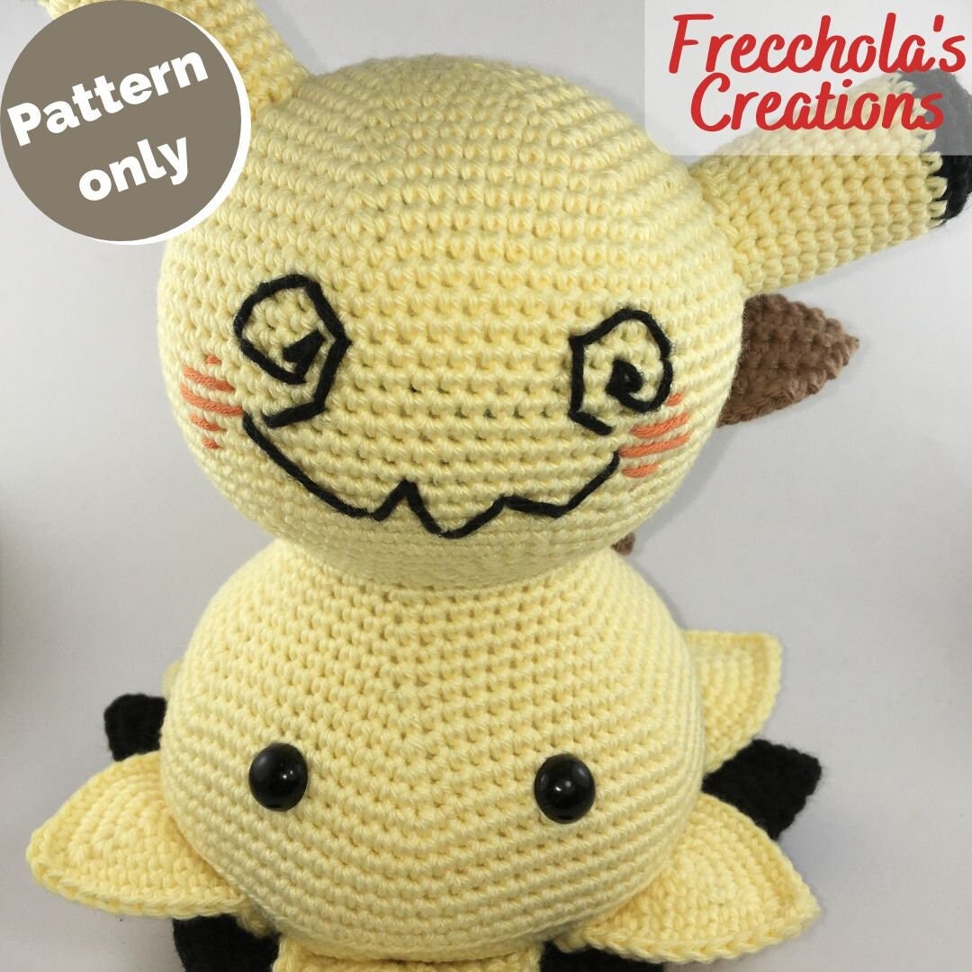 Mimikyu Crochet Pattern PDF - Etsy