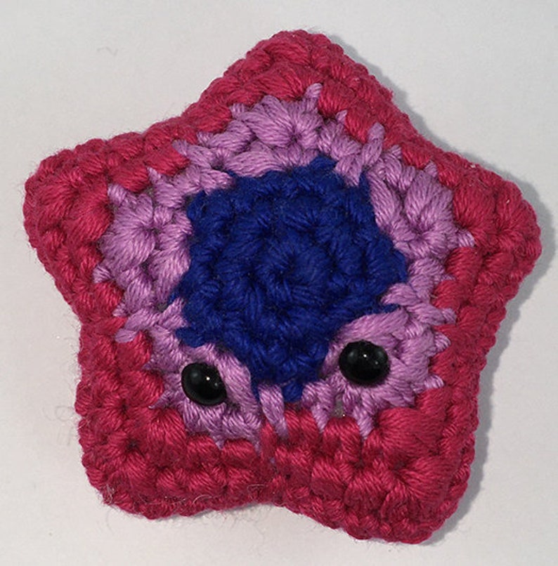 Bisexual Flag Star Crochet Pattern PDF - Etsy