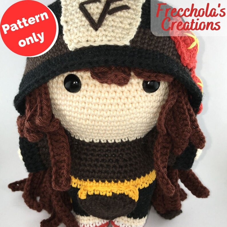 Hu Tao Crochet Pattern PDF - Etsy