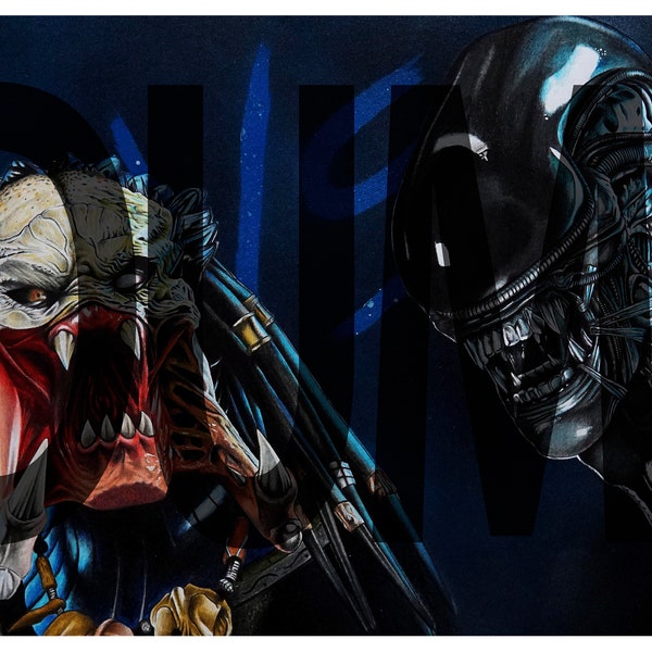Aliens Vs Predator - Etsy