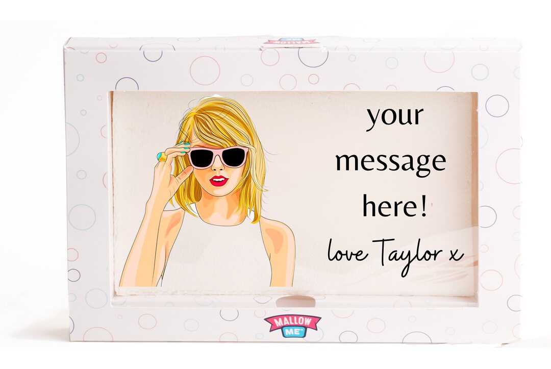 TAYLOR SWIFT MARSHMALLOW Personalised Gift, Superb Swiftie Christmas ...
