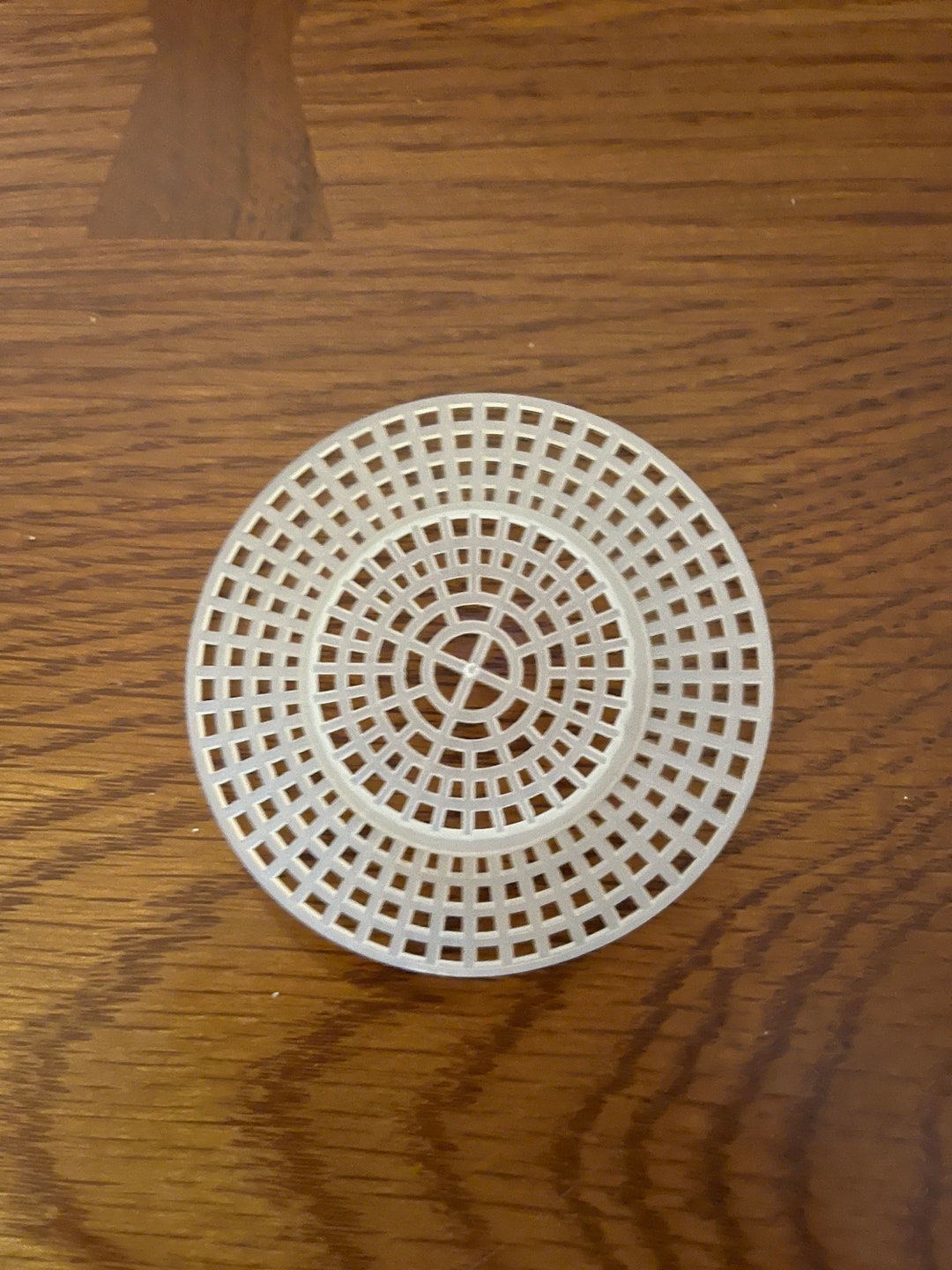 Round Plastic Canvas Hats, 3” W/raised Center - Etsy