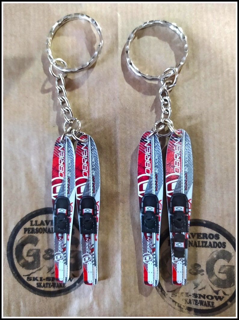 Custom Keychain Water Ski (we Can Make Any Model on Request Just ...