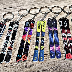 Custom Keychain Ski (we Can Make Any Model on Request Just Complete the ...