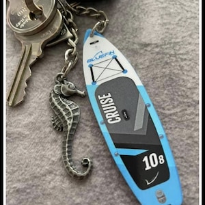 Custom Keychain Surf,sup, Paddle, Etc... (we Can Make Any Model on ...