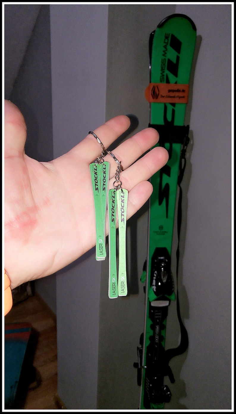 Custom Keychain Ski we Can Make Any Model on Request Just - Etsy