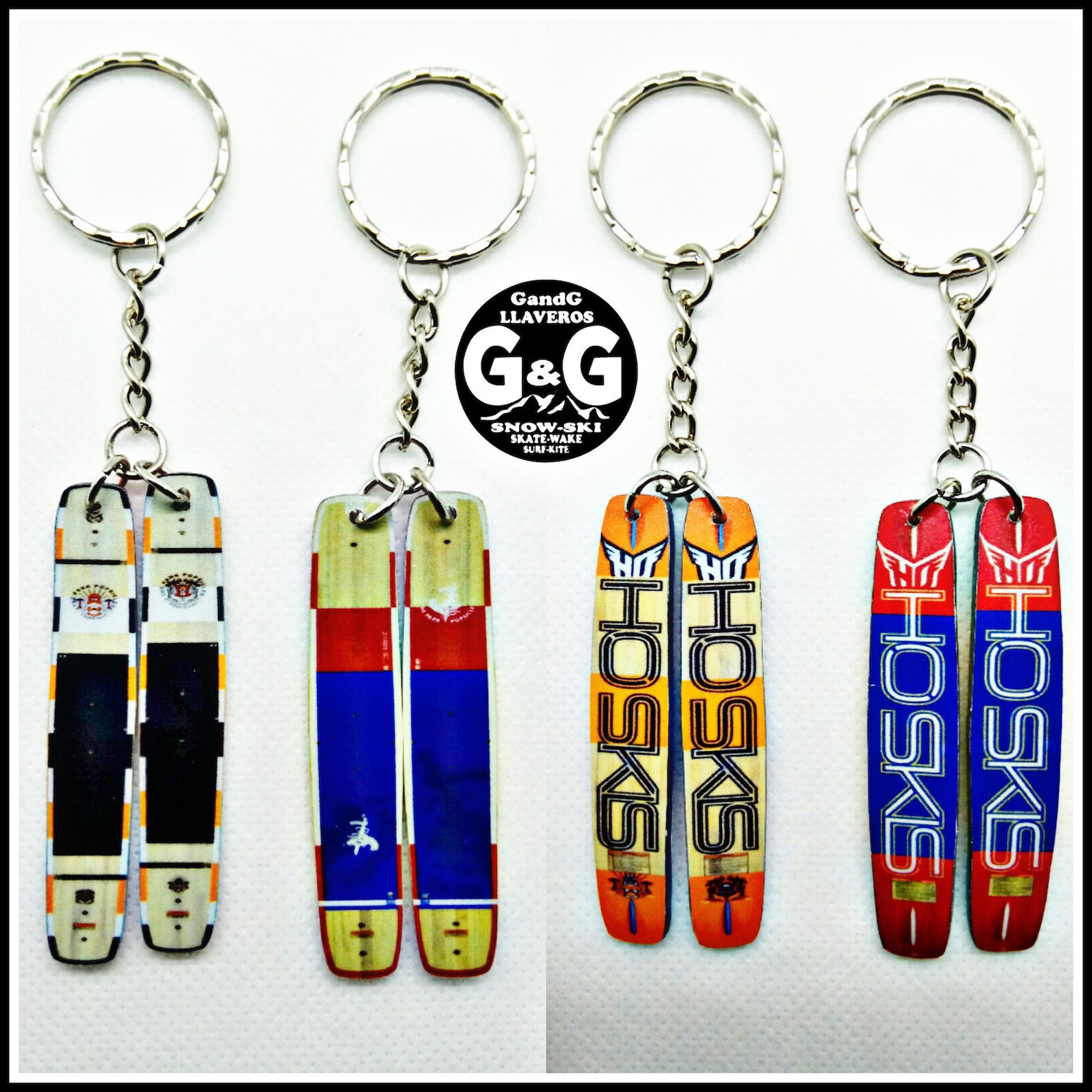 Custom Keychain Water Ski we Can Make Any Model on Request - Etsy