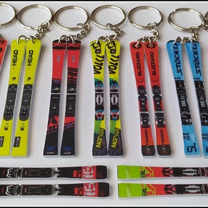 Custom Keychain Ski (we Can Make Any Model on Request Just Complete the ...