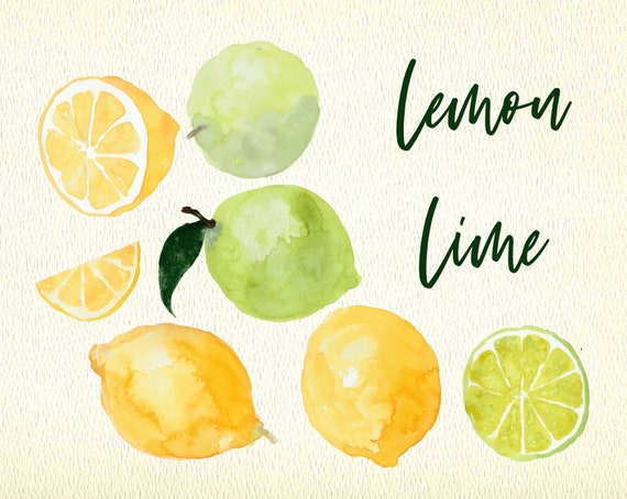 Lemon And Lime Clipart