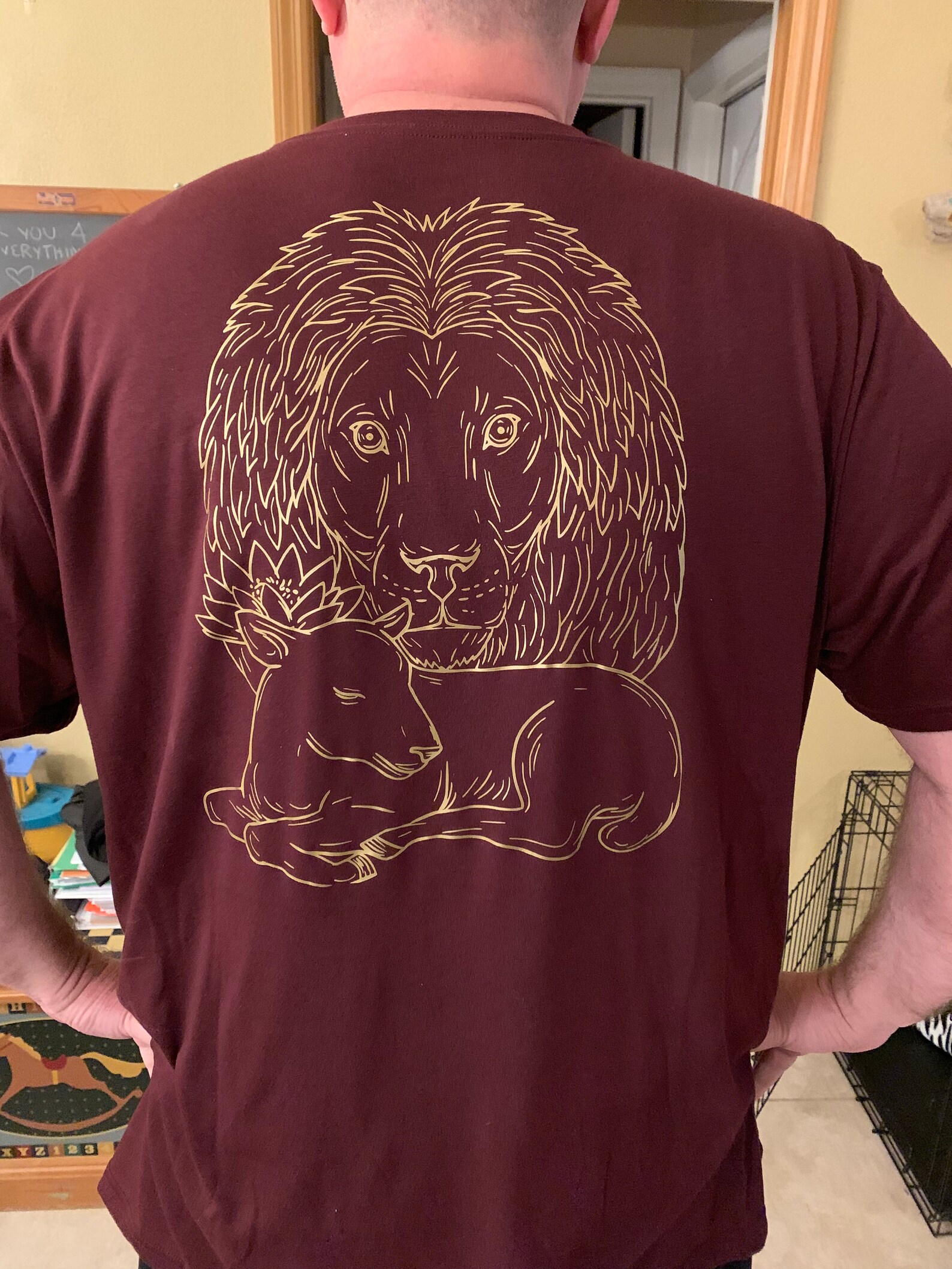Lion and the Lamb Shirt - Etsy