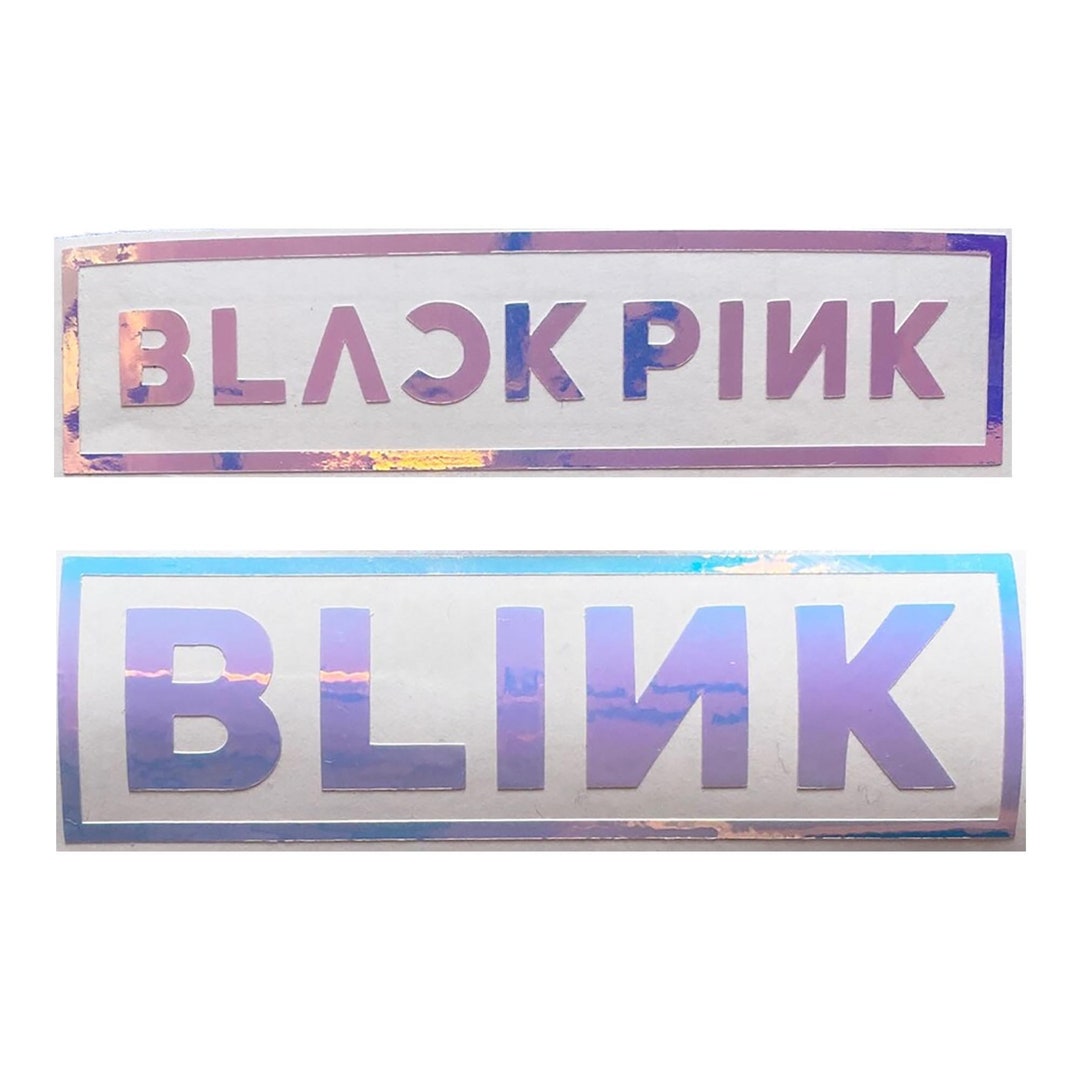 2 PK BLINK BLACKPINK Sticker K-pop Girl Group Decal 6 Inch for Car ...