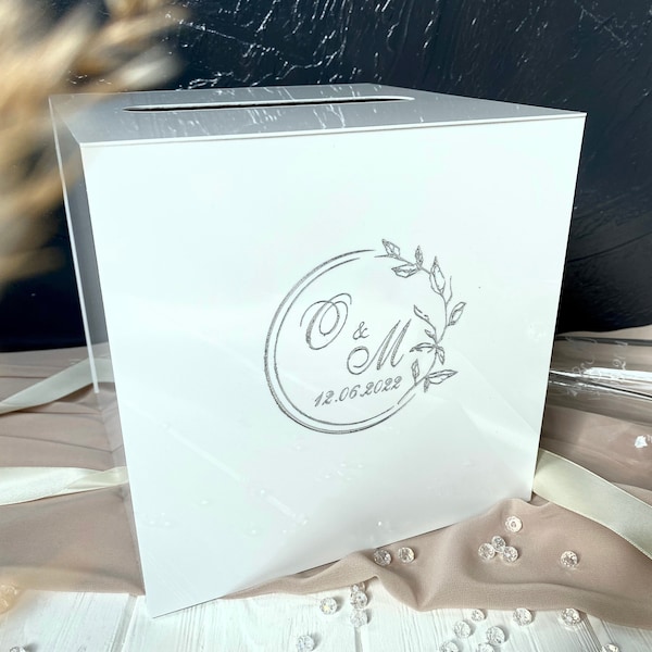 Acrylic Card Box - Etsy