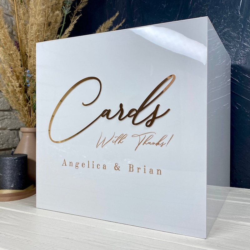 Wedding Card Box - Etsy