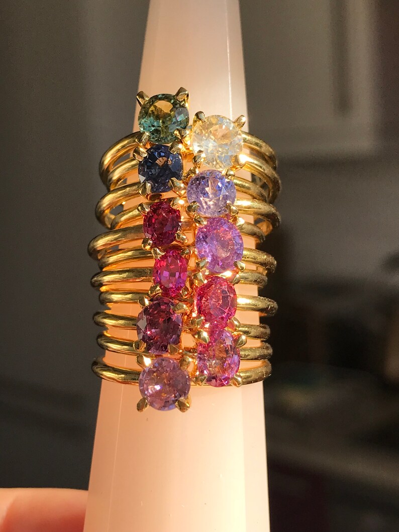 Baby Pink Spinel Ring - Etsy