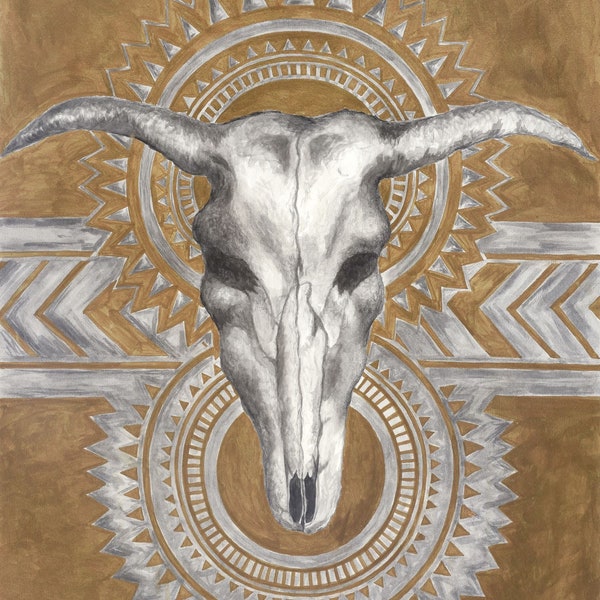 Cow Skull Decor - Etsy Canada