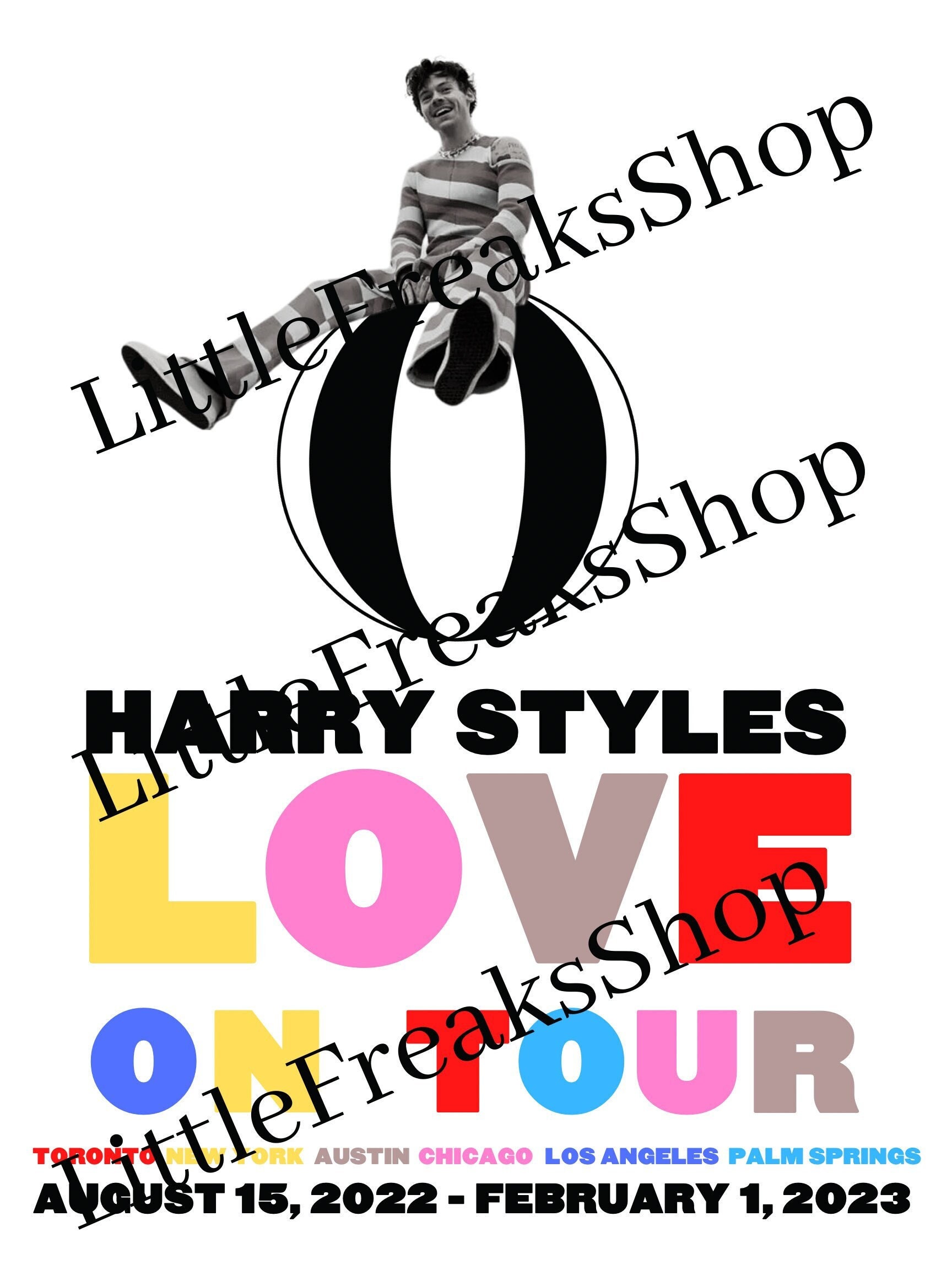 UPDATED 2023 Love on Tour Poster Digital Download - Etsy